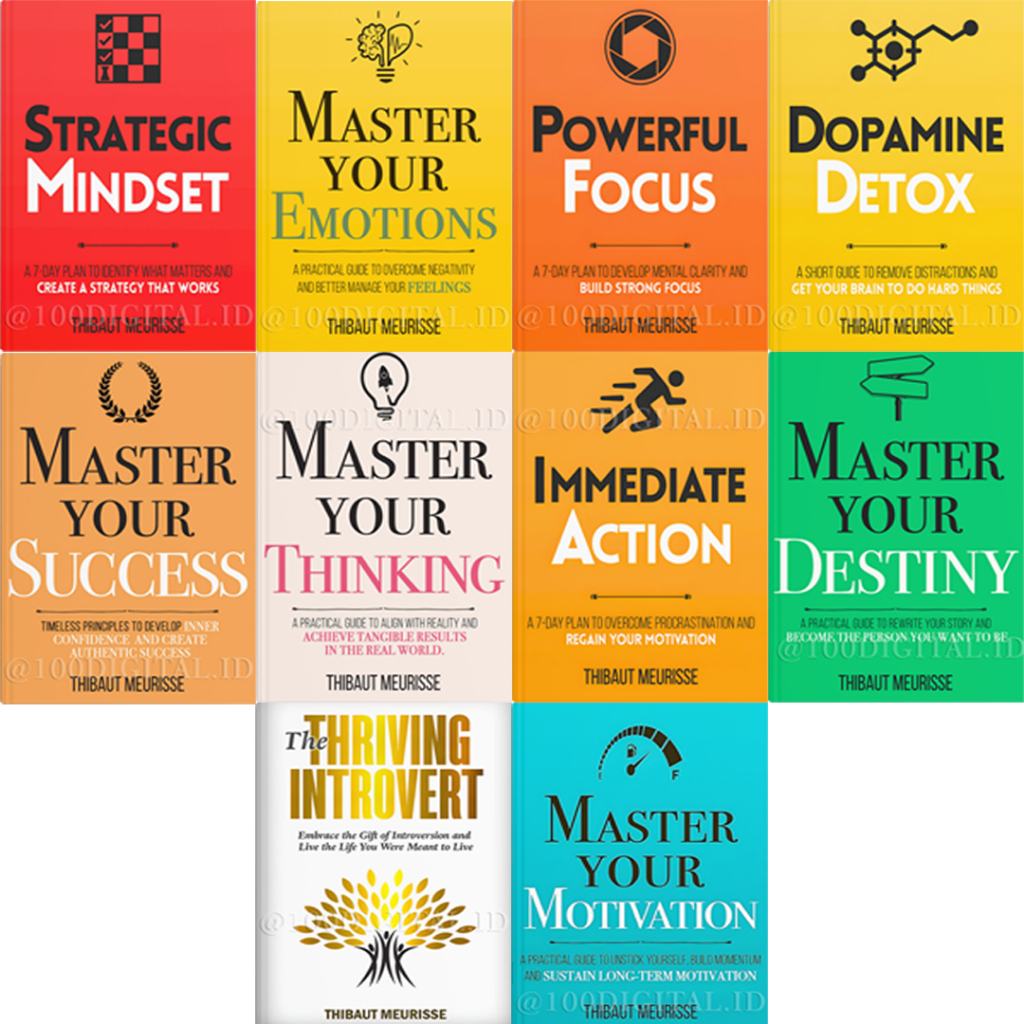 Jual Buku Strategic Mindset Master Your Emotions Powerful Focus