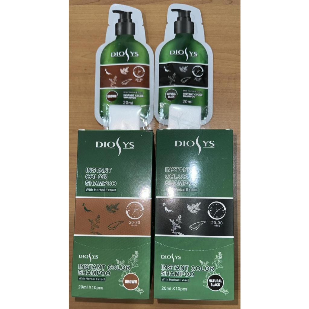 Jual DIOSYS INSTANT COLOR SHAMPOO 20ML | Shopee Indonesia