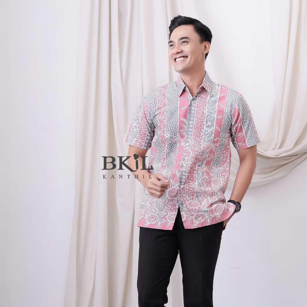 Jual KANTHIL Baju Batik Couple Pria Wanita Atasan Batik Wanita Modern ...