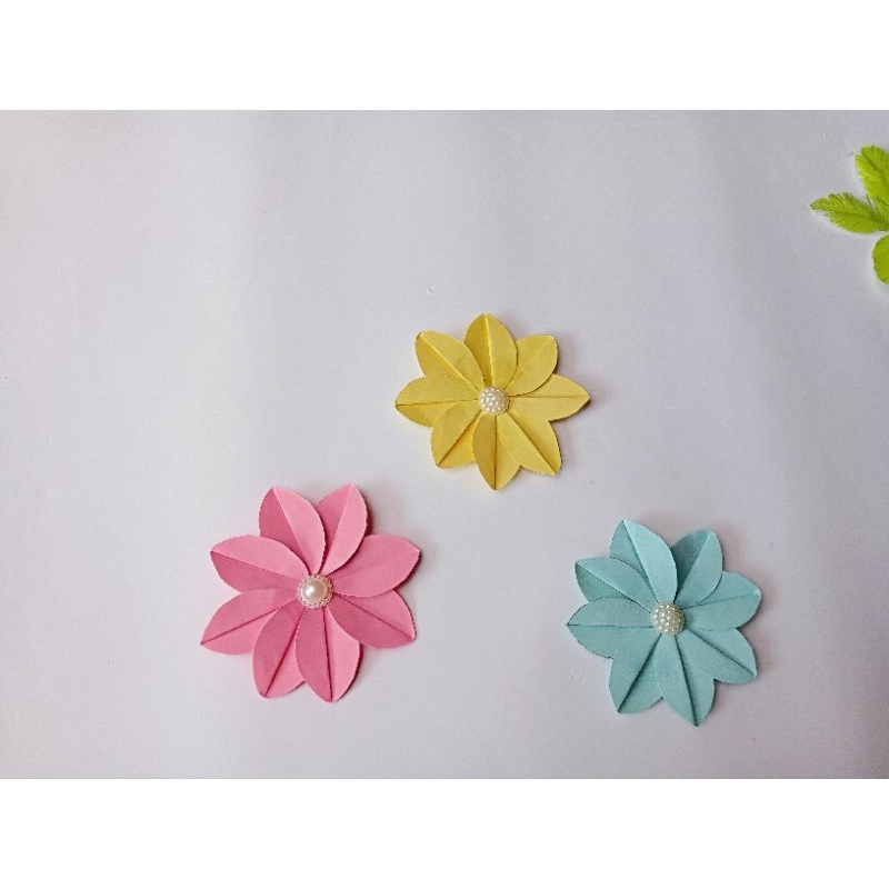 Jual bunga dari kertas Manila karton untuk prakarya bunga kertas ...