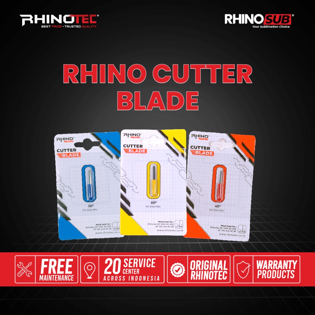 Jual Pisau Mesin Cutting Rhinotec Cutter Blade | Shopee Indonesia