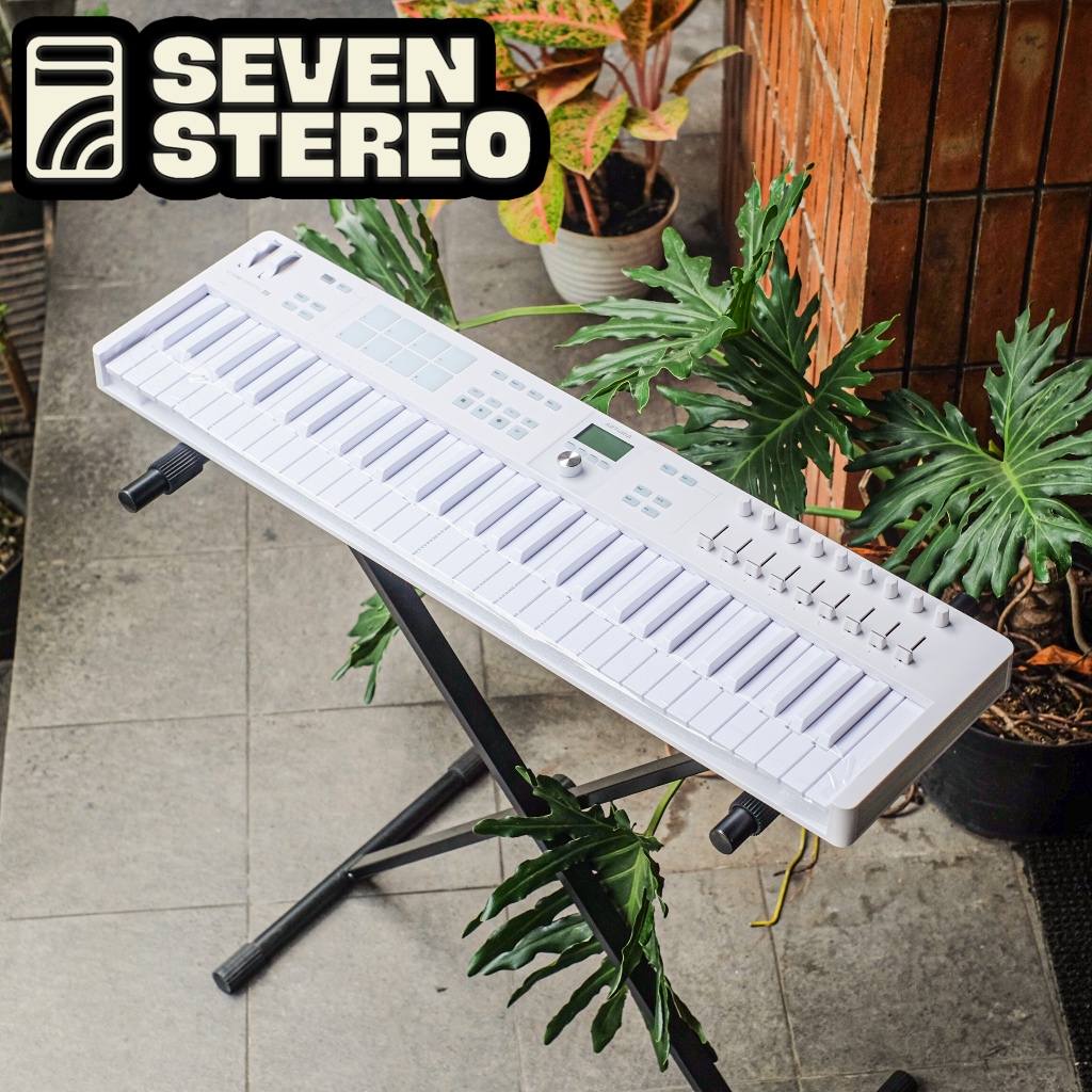 Jual Arturia Keylab Essential 61 MK3 Keyboard Controller - Alpine White ...