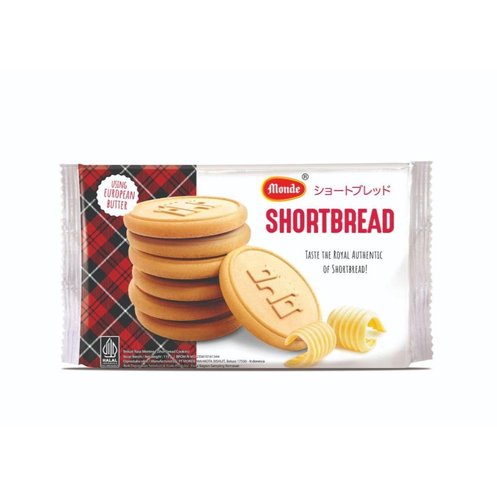 Jual Monde Shortbread 115gr | Butter Cookies Gandum Original | Shopee ...