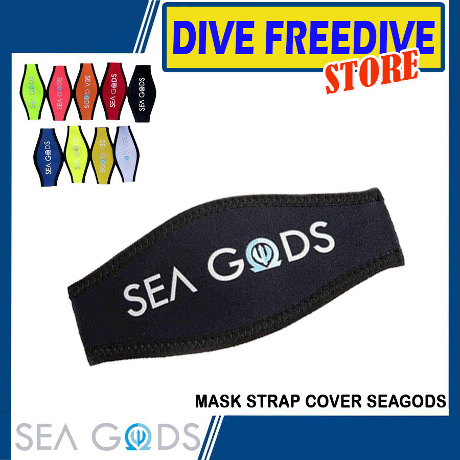 Jual Mask Strap Cover Seagods Neoprene Sea Gods Masker Selam Scuba ...