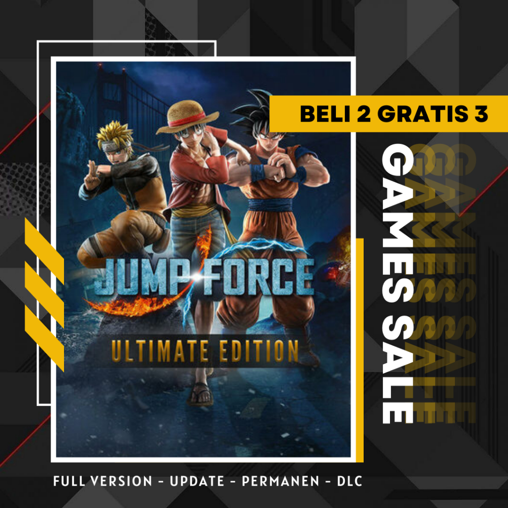 Jual JUMP FORCE ULTIMATE EDITION - GAME PC - GAME LAPTOP - PC GAMES ...