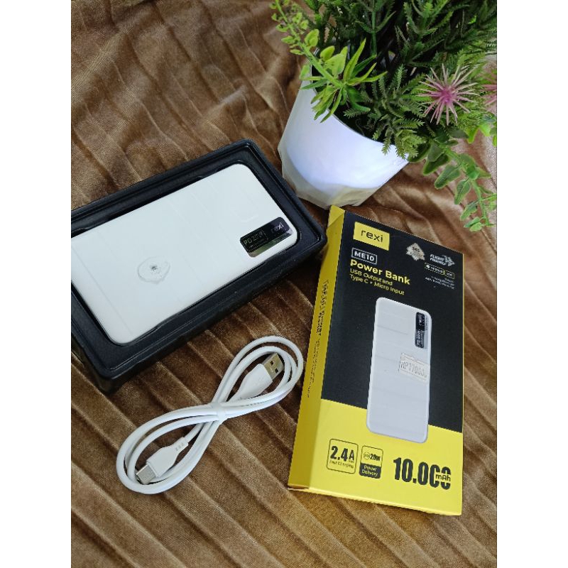 Jual POWER BANK DUAL USB OUTPUT (type C + micro input) | Shopee Indonesia