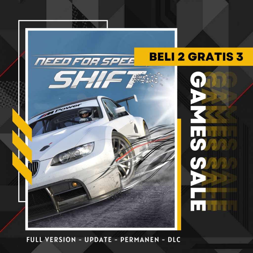 Jual NEED FOR SPEED SHIFT - GAME PC - GAME LAPTOP - PC GAMES | Shopee ...