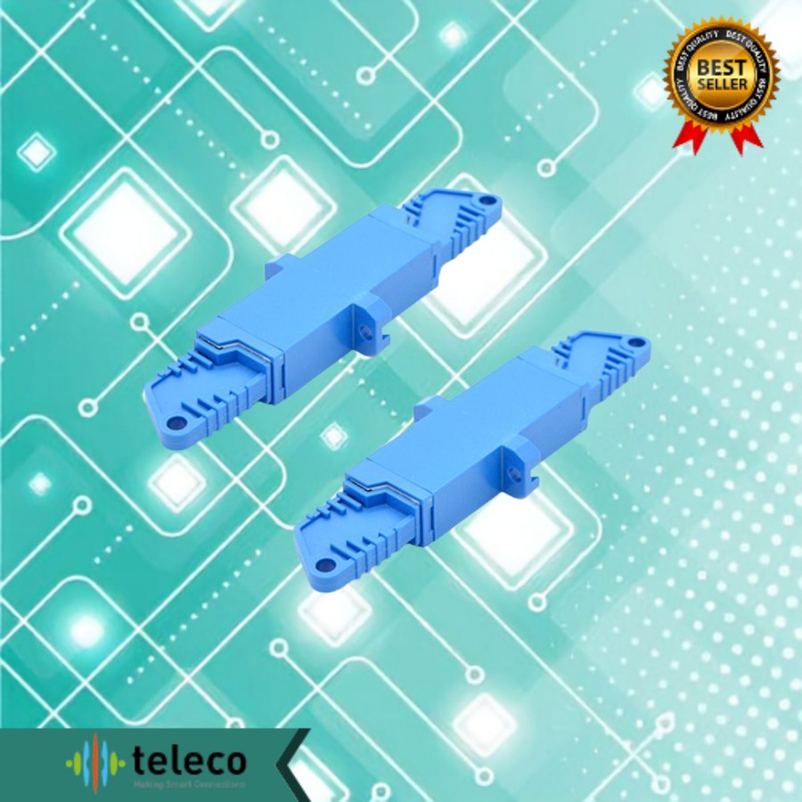 Jual Adapter E2000 UPC Fiber Optic Single Mode READY STOCK | Shopee ...