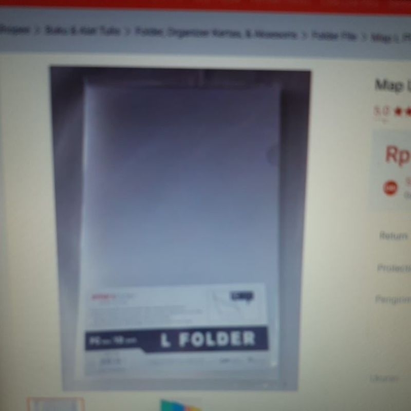 Jual map plastik L A4 | Shopee Indonesia