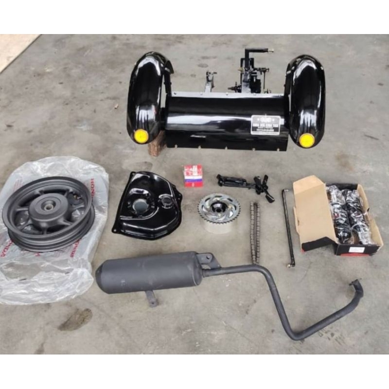 Jual Jasa Rakitan Modifikasi Motor Roda Tiga Penggerak 1 Roda (Paket 1 ...