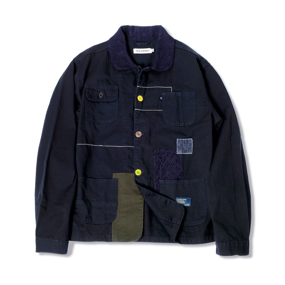 Jual Blue Chamber Coverall Jacket Barnacle Navy | Shopee Indonesia