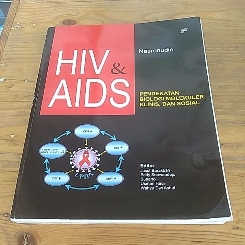 Jual HIV & AIDS,PENDEKATAN BIOLOGI MOLEKULER,KLINIS,DAN SOSIAL,BUKU ...