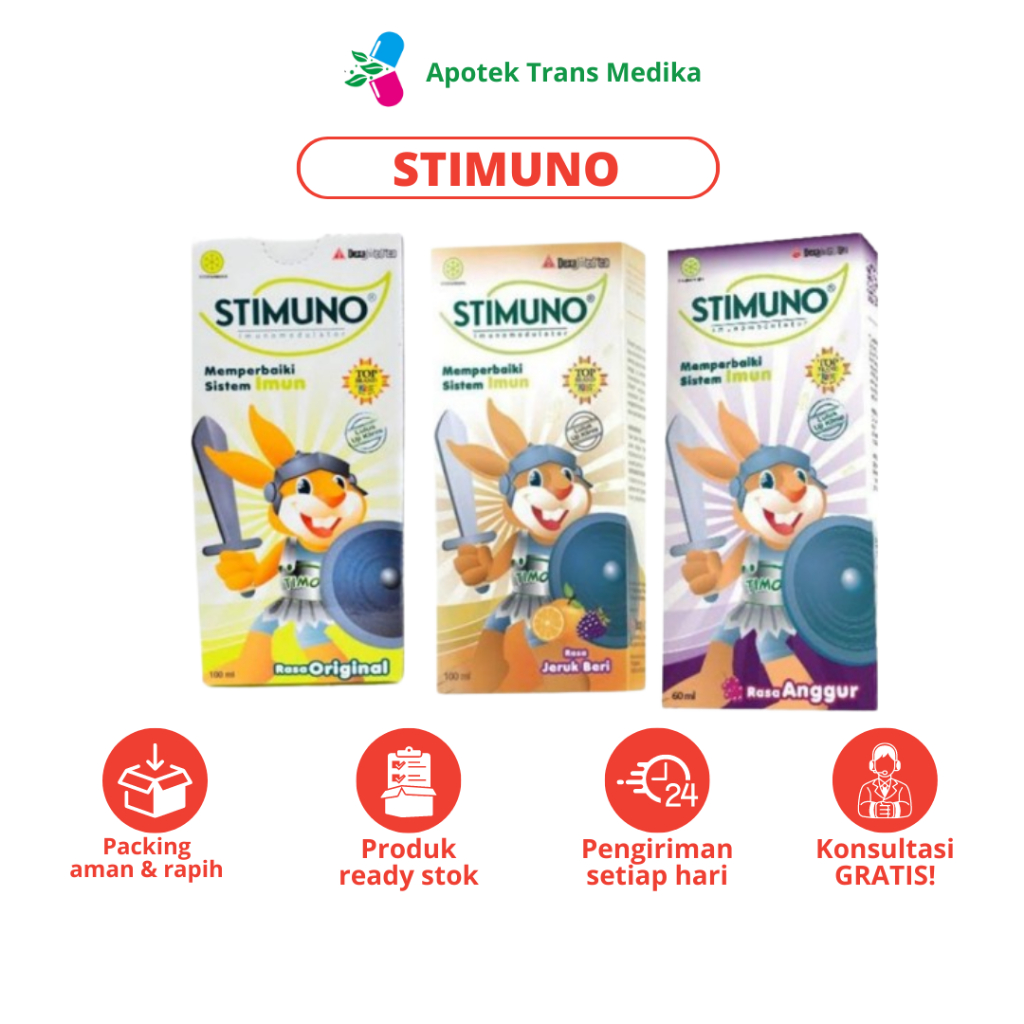Jual Stimuno Sirup merupakan produk herbal fitofarmaka, yang terbukti ...