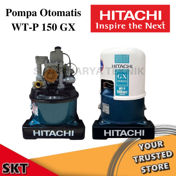 Jual POMPA AIR HITACHI WTP 150GX / WTP 150 GX POMPA AIR SUMUR DANGKAL ORI | Shopee Indonesia