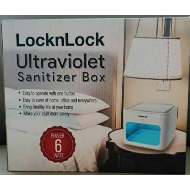 Jual Lock n Lock Ultraviolet Sanitizer Box Lock & Lock 6Watt | Shopee Indonesia