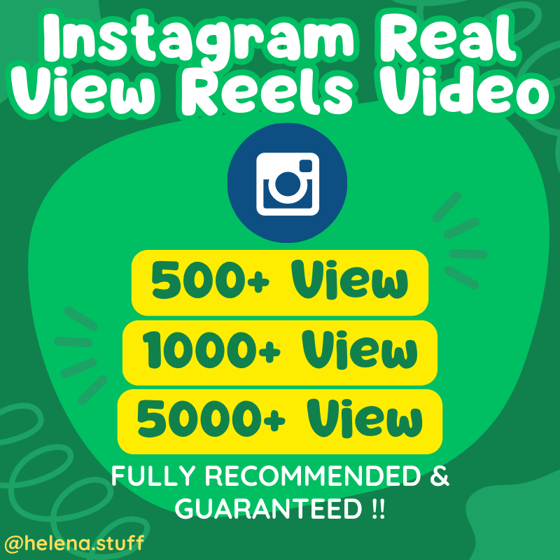 Jual View INstagram Reels / Video - High Quality Real Users | Shopee ...