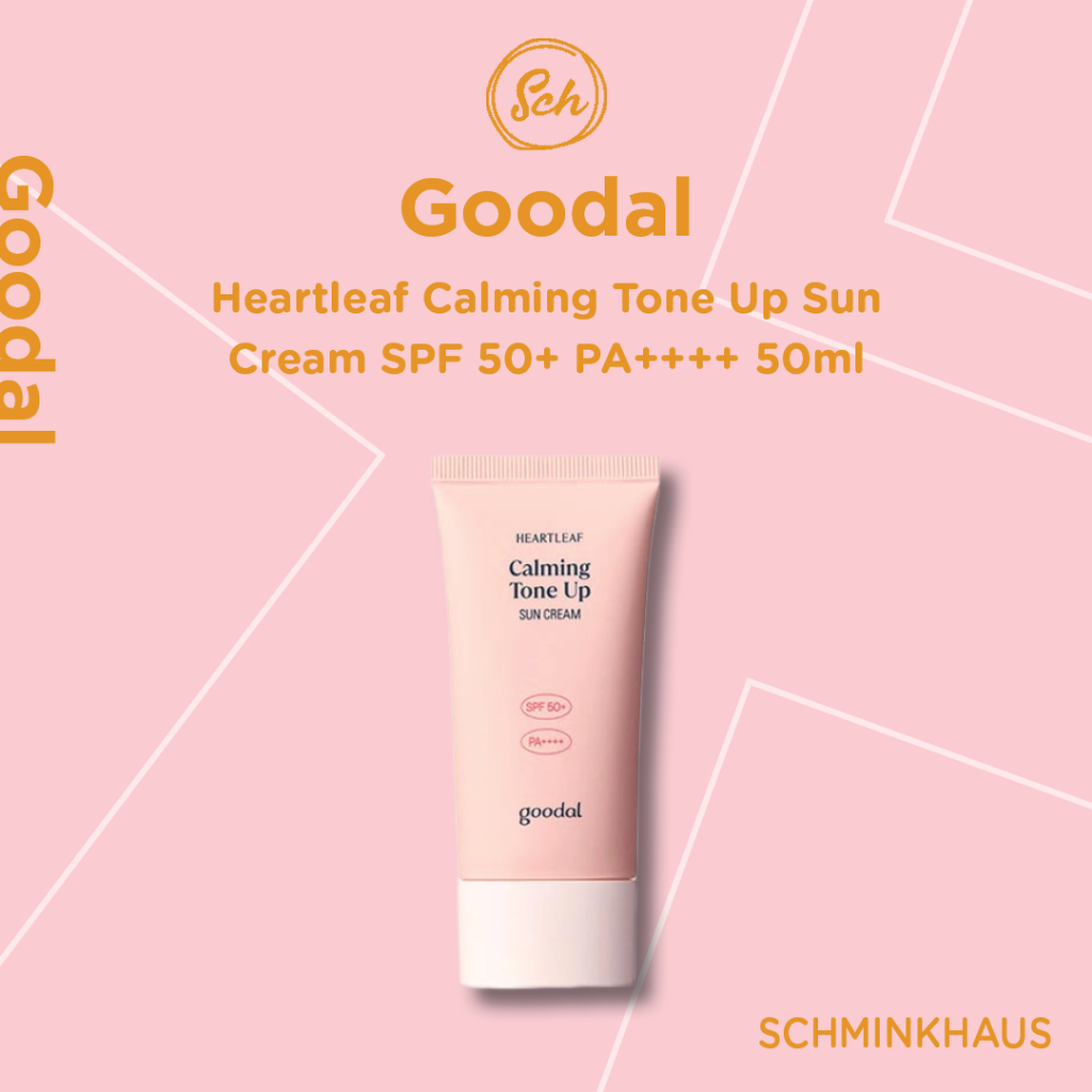 Jual GOODAL Heartleaf Calming Tone Up Sun Cream SPF 50+ PA++++ ( 50ml ...