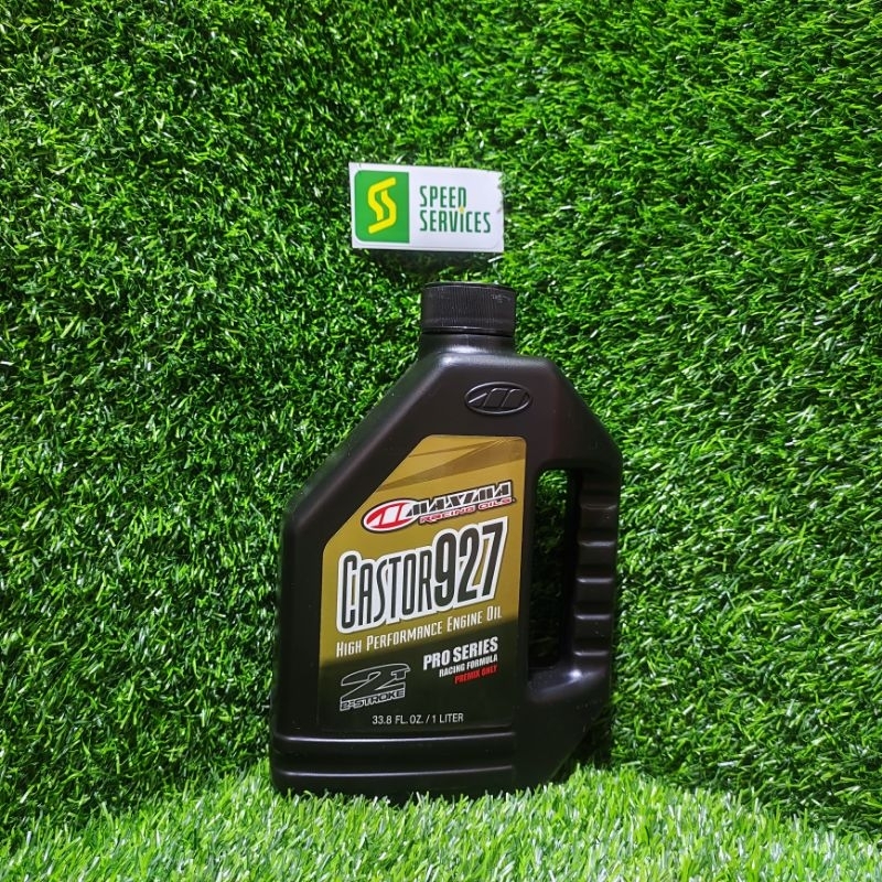 Jual OLI SAMPING MAXIMA CASTOR 927 RACING OIL 1 LITER | Shopee Indonesia