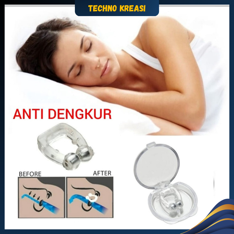 Jual Alat Anti Ngorok Dan Dengkur Pernafasan Hidung Saat Tidur Original Free Magnet Noseclips Sk ...