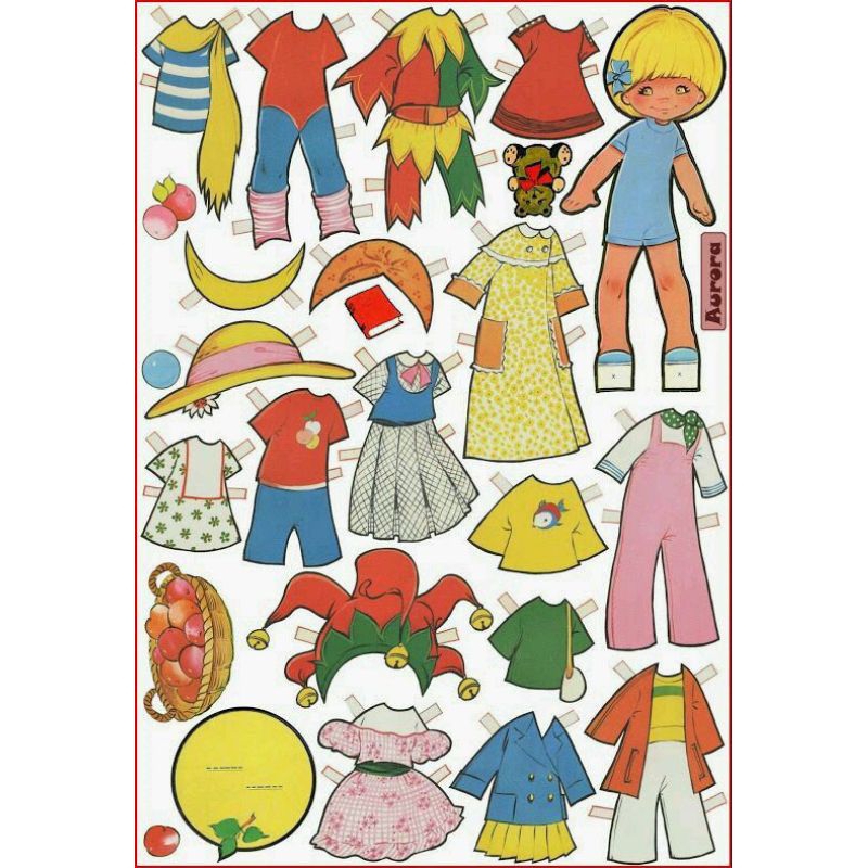 Jual BP BP AN JADUL VINTAGE MAINAN KERTAS ANAK PEREMPUAN JADUL | Shopee ...