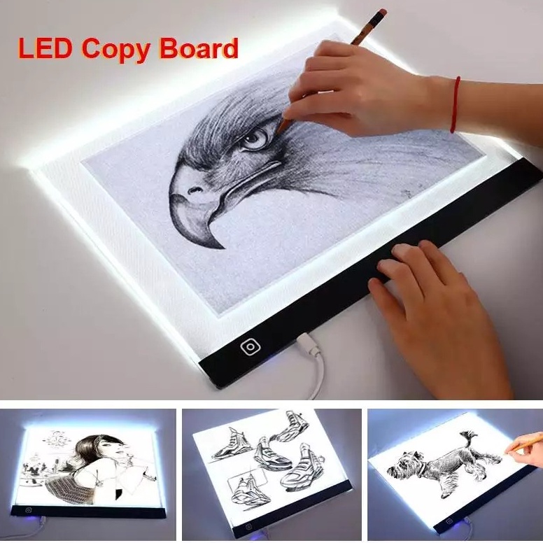 Jual A3A4 LED Drawing Tracing Board Stensil Board Papan Jiplak Gambar ...