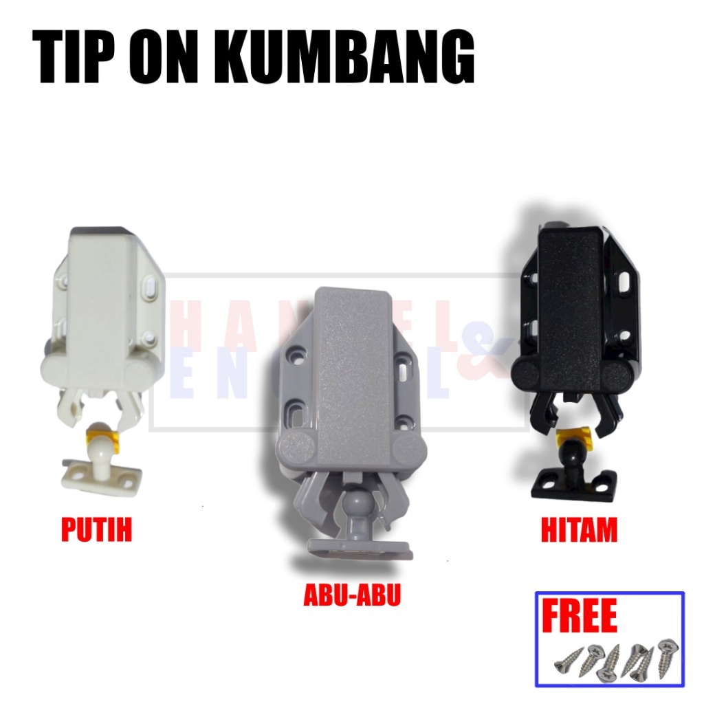 Jual Push To Open Mini Latch / Tip On Kumbang Push Open Latch Minilatch ...