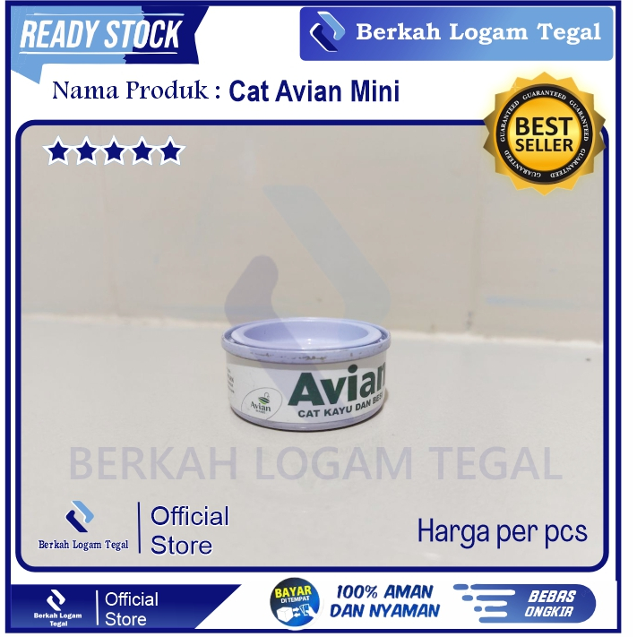 Jual Cat mini 25 gram merk Avian untuk kayu dan besi | Shopee Indonesia