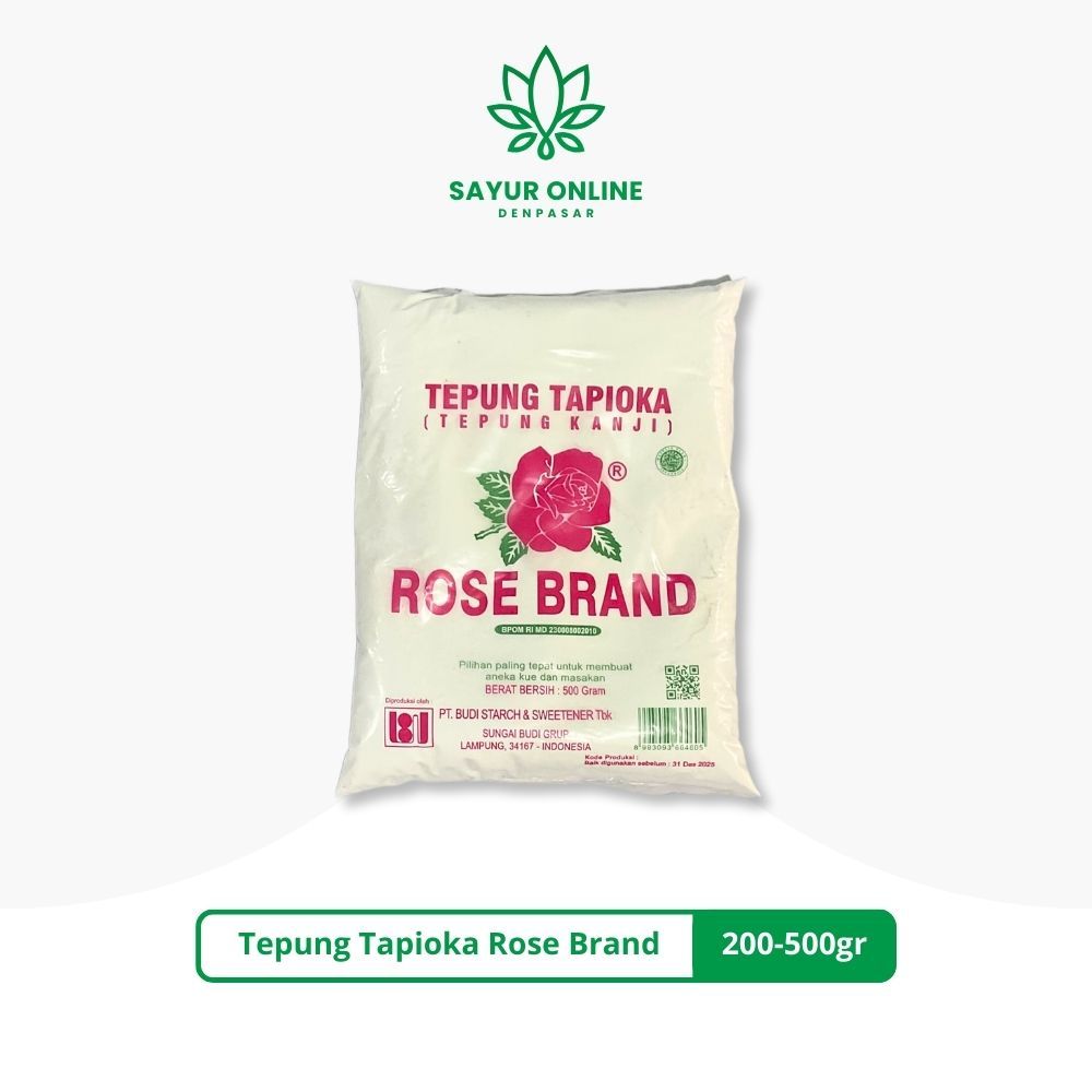 Jual Tepung Tapioka Rose Brand 200-500gr - Sayur Online Denpasar ...