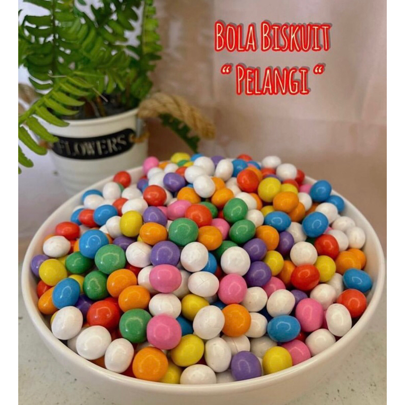 Jual BISKUIT BOBO WARNA WARNI PERMEN BISKUIT B0LA PELANGI 500 GRAM ...