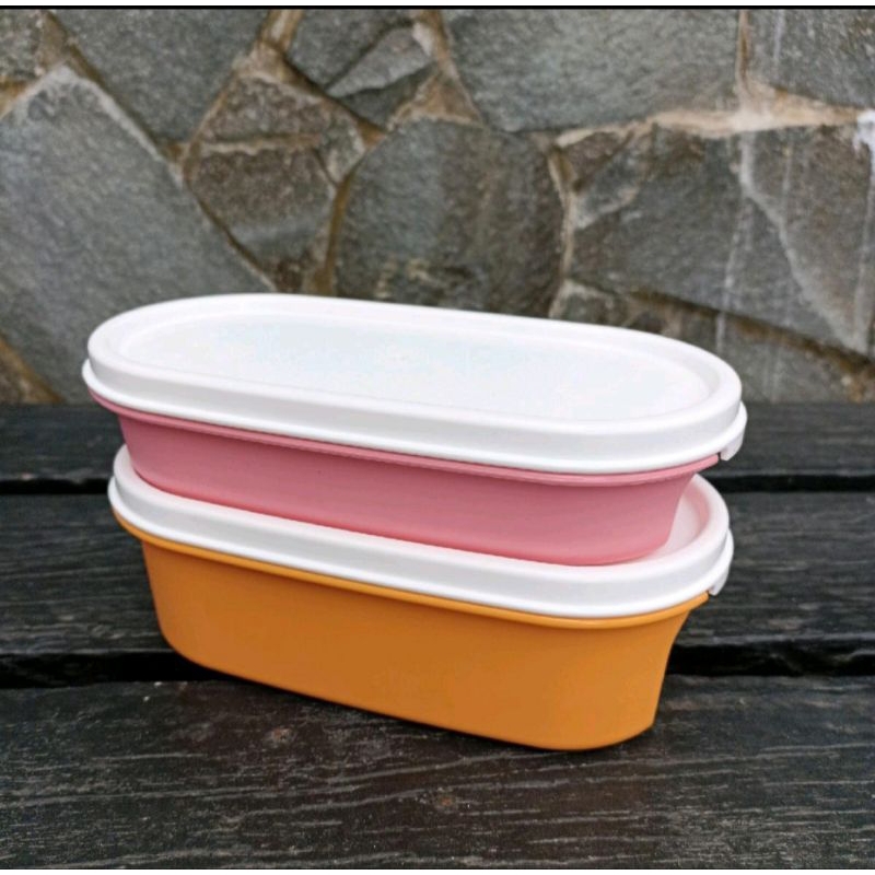Jual MM OVAL BESTIE 2PC TUPPERWARE / KOTAK BEKAL/LUNCH BOX | Shopee ...