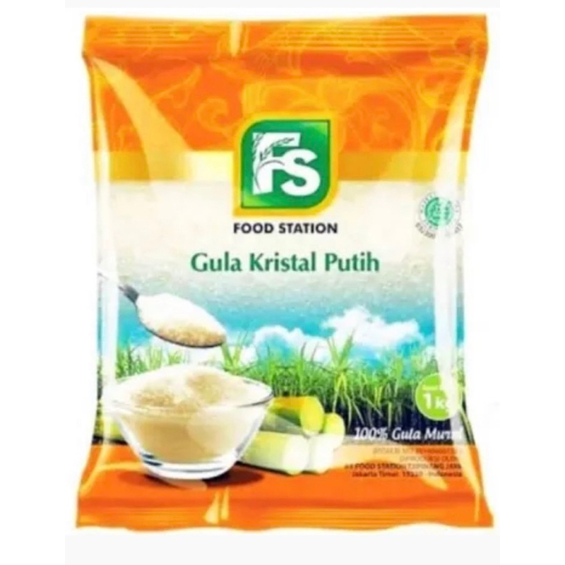 Jual Gula FS Kristal Putih bks Orange | Shopee Indonesia