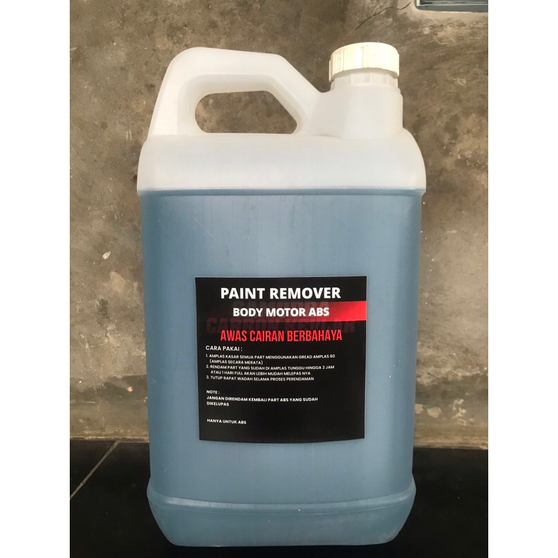 Jual PAINT REMOVER ABS 5 LITER ( KHUSUS BODY MOTOR ) | Shopee Indonesia