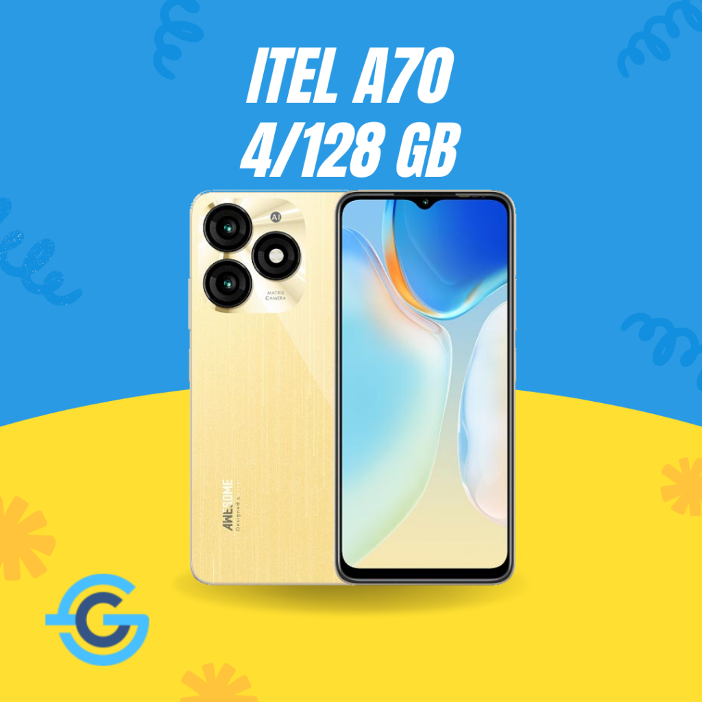 Jual Itel 70 4/128 GB Garansi Resmi Itel Indonesia | Shopee Indonesia