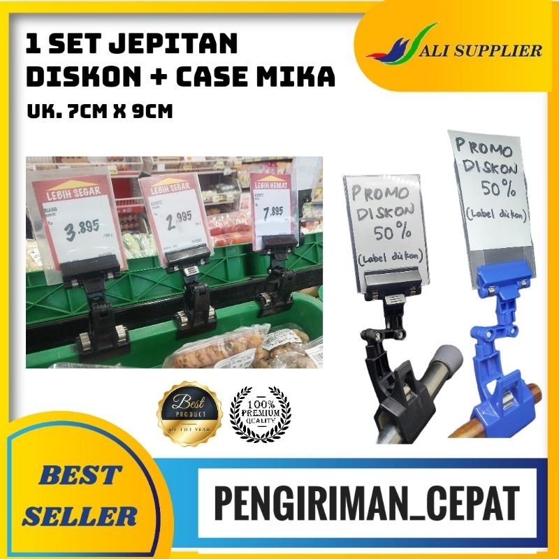 Jual 1 SET JEPITAN + CASE MIKA / PRICE TAG JEPIT / JEPITAN HARGA ...