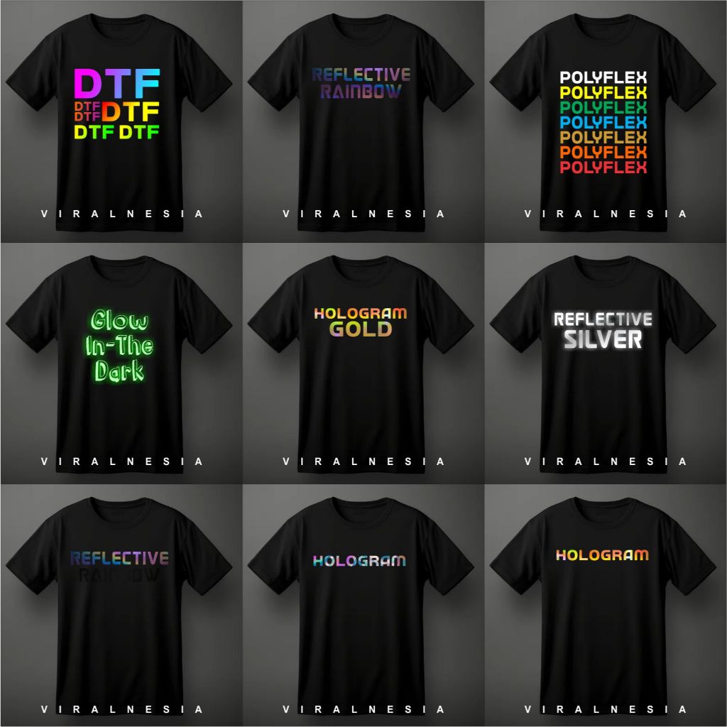 Jual SABLON SETRIKA REFLECTIVE HOLOGRAM GLOW IN THE DARK - VIRALNESIA ...