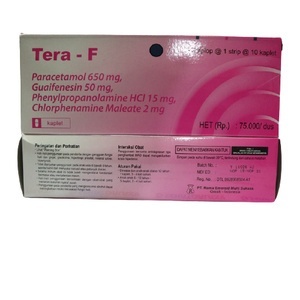 Jual TERA-F Box isi 100 kaplet-Obat Demam, Batuk & Pilek | Shopee Indonesia