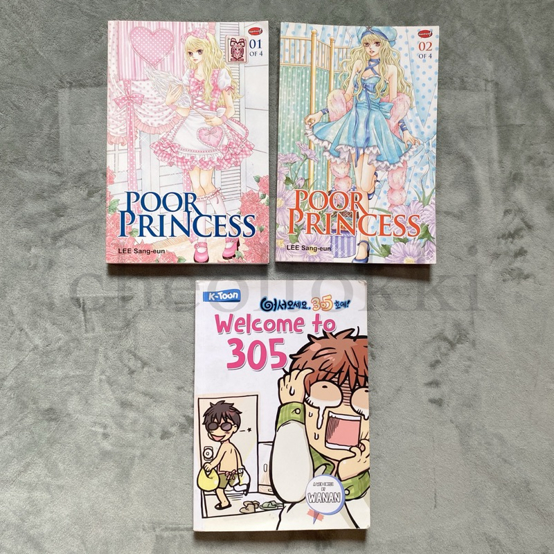 Jual [SATUAN] komik manhwa poor princess by lee sang-eun; web comic ...