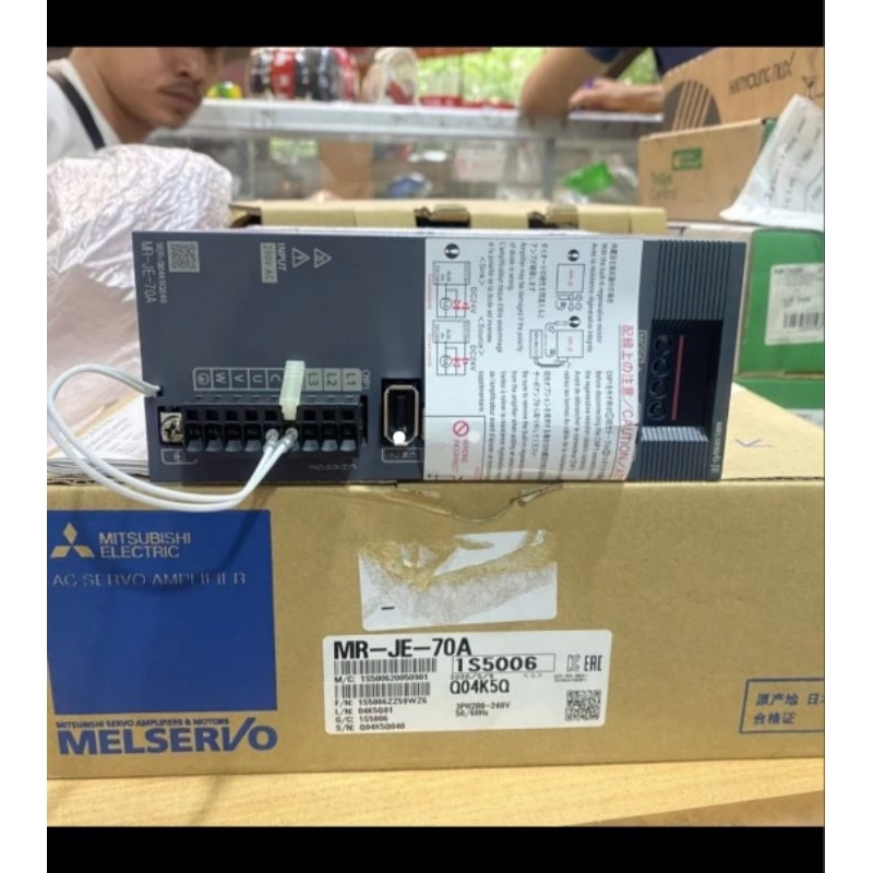 Jual MR-JE-70A SERVO MITSUBISHI ELECTRIC ORIGINAL MADE IN JAPAN | Shopee Indonesia