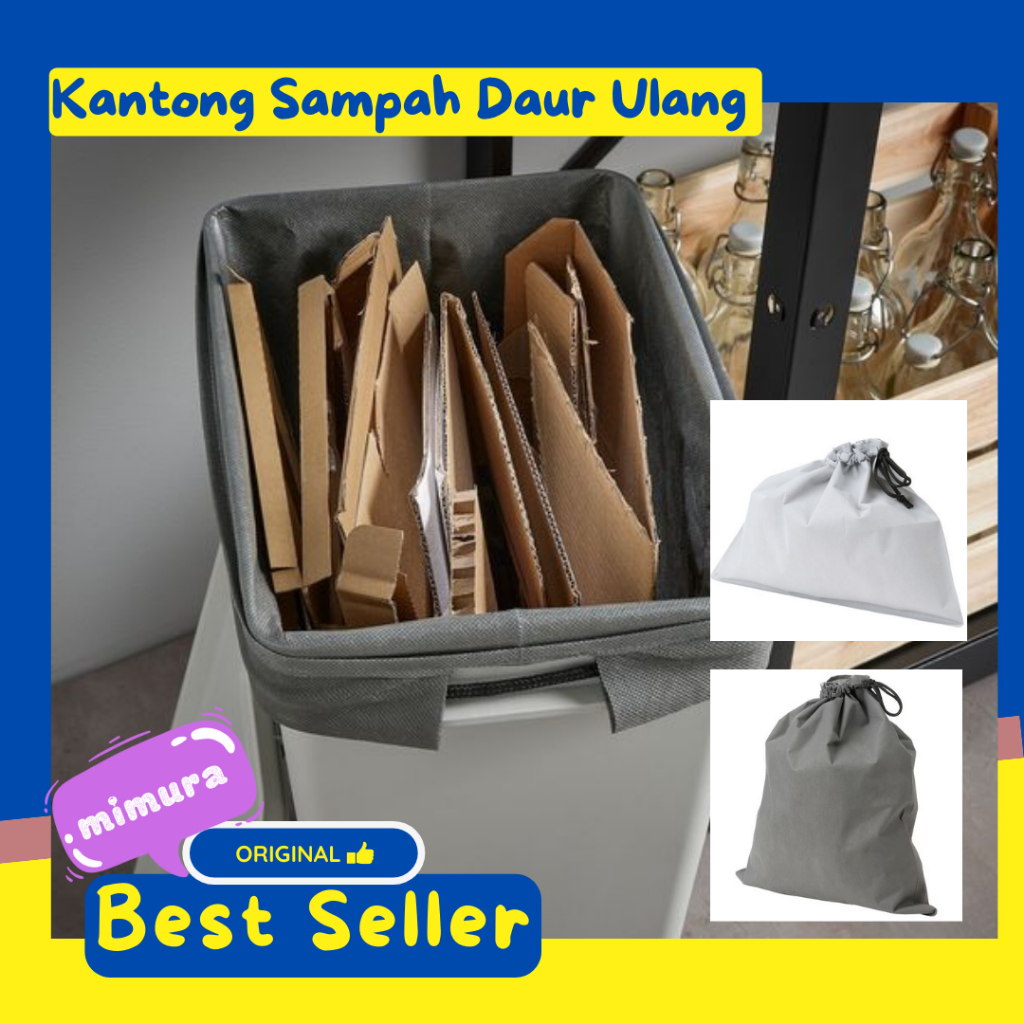 Jual Tas Sampah Kantong Sampah Daur Ulang Recycle Bin Trash Bin Bag ...