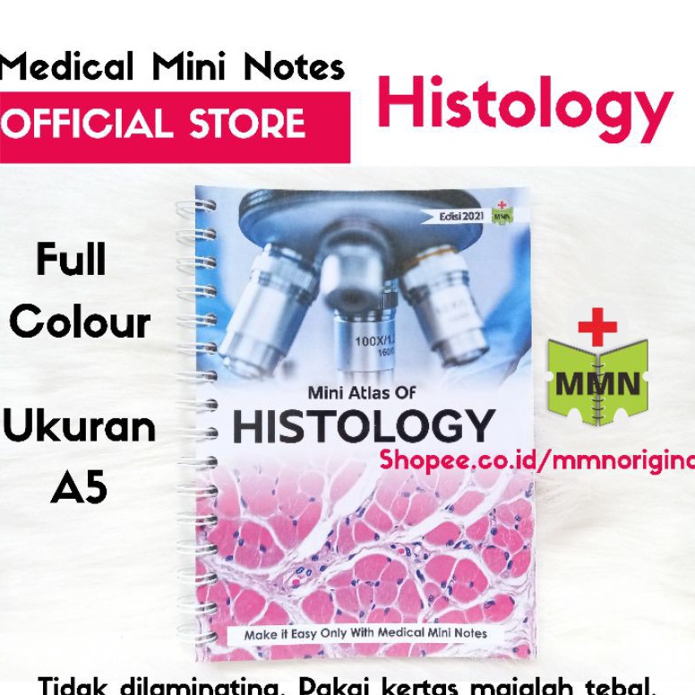 Jual BARU Medical Mini Notes Histologi Mini Atlas Of Histology ...