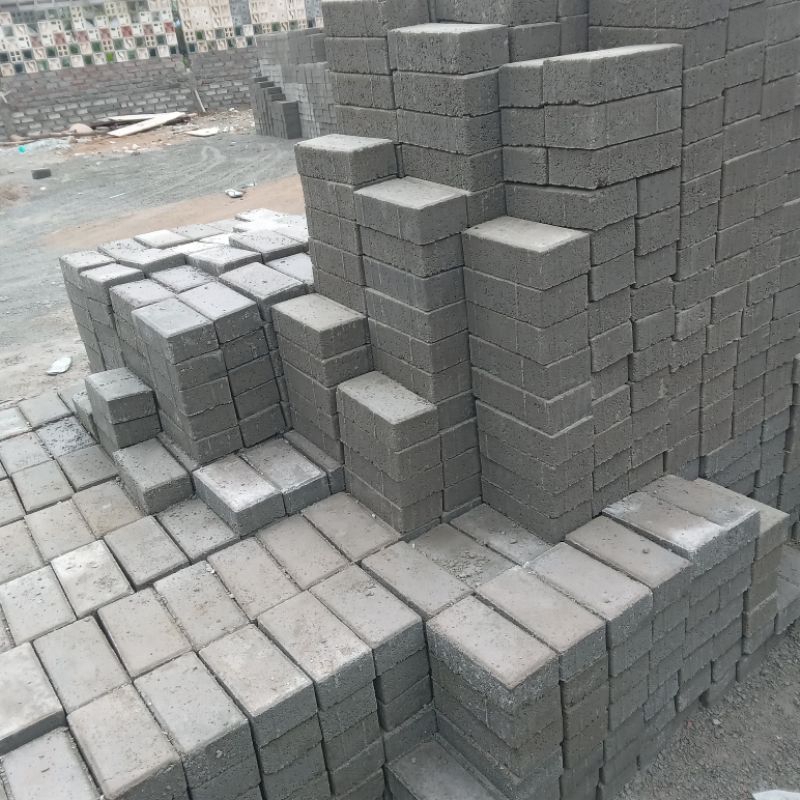 Jual Paving block/Conblock press hidraulik (20cmx10cm) tebal 6/8cm ...