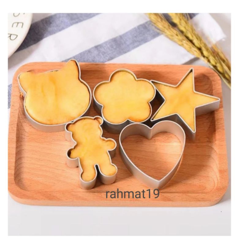 Jual ring roti karakter / cetakan kue kering bear / ring nastar taiwan ...