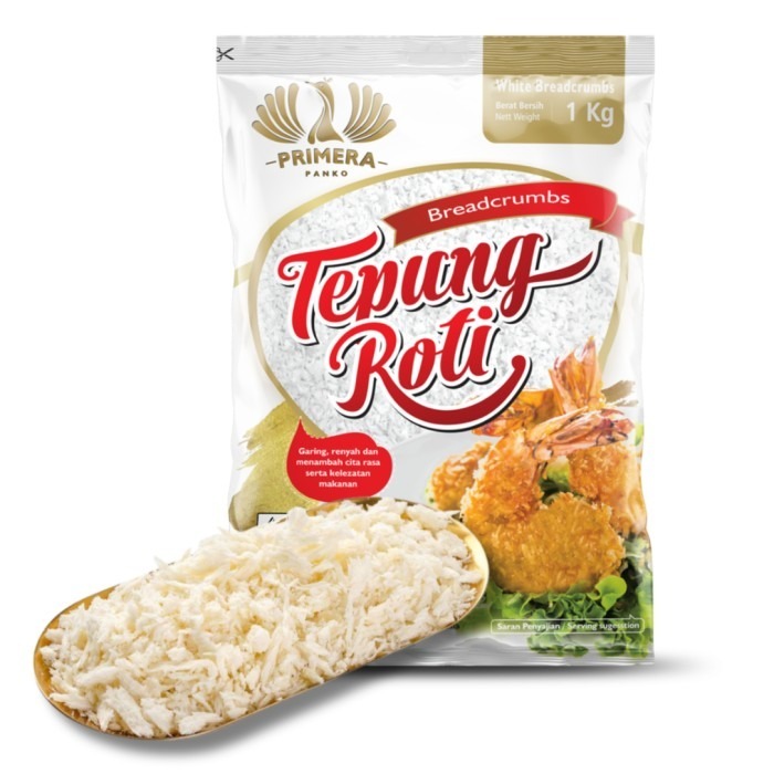 Jual PRIMERA BREAD CRUMB PANKO 250 GR WHITE / TEPUNG ROTI WARNA PUTIH ...