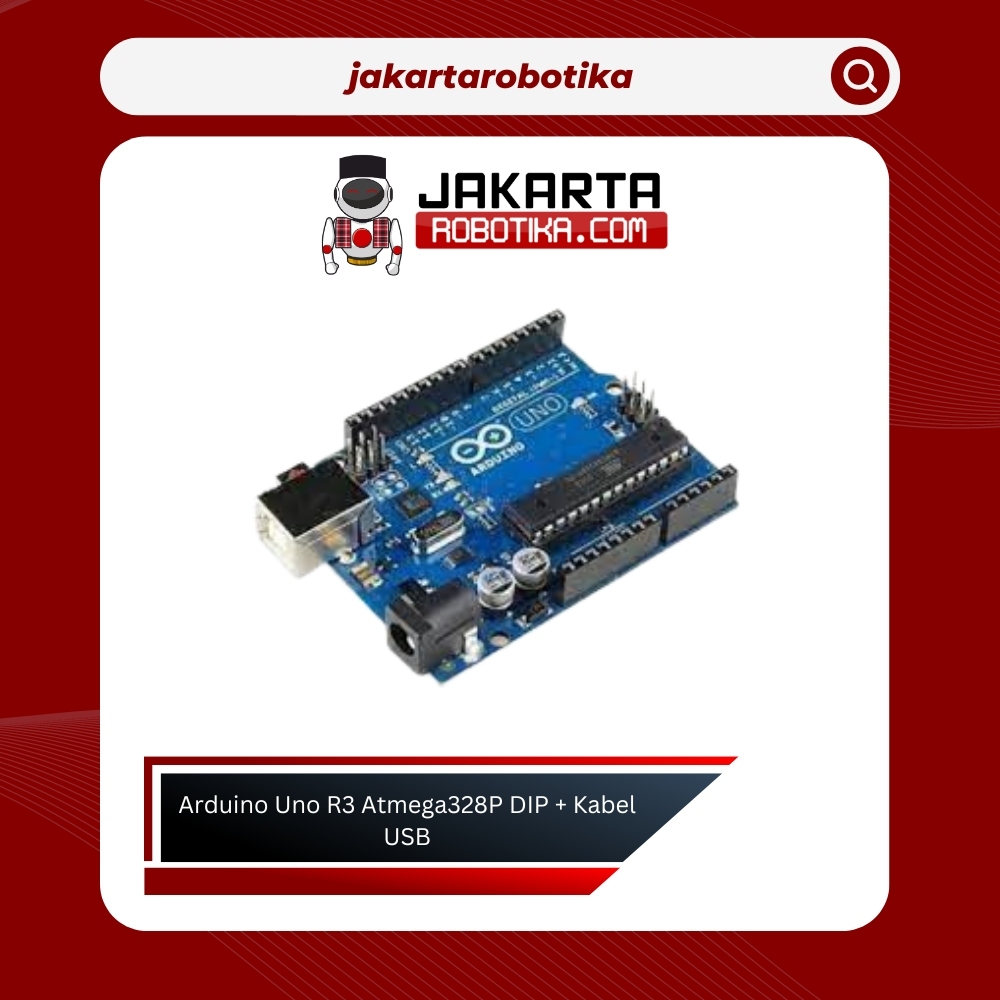 Jual Arduino Uno R3 Atmega328P DIP + Kabel USB | Shopee Indonesia