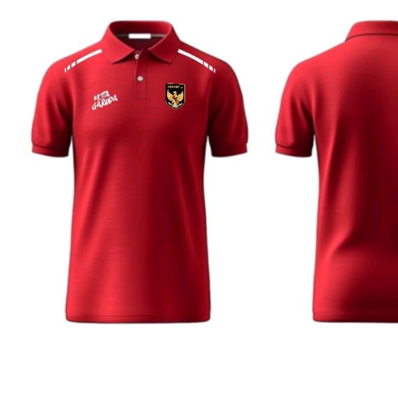 Jual KAOS POLO TIMNAS INDONESIA TERBARU 2024 LOGO DTF dan BORDIR ...