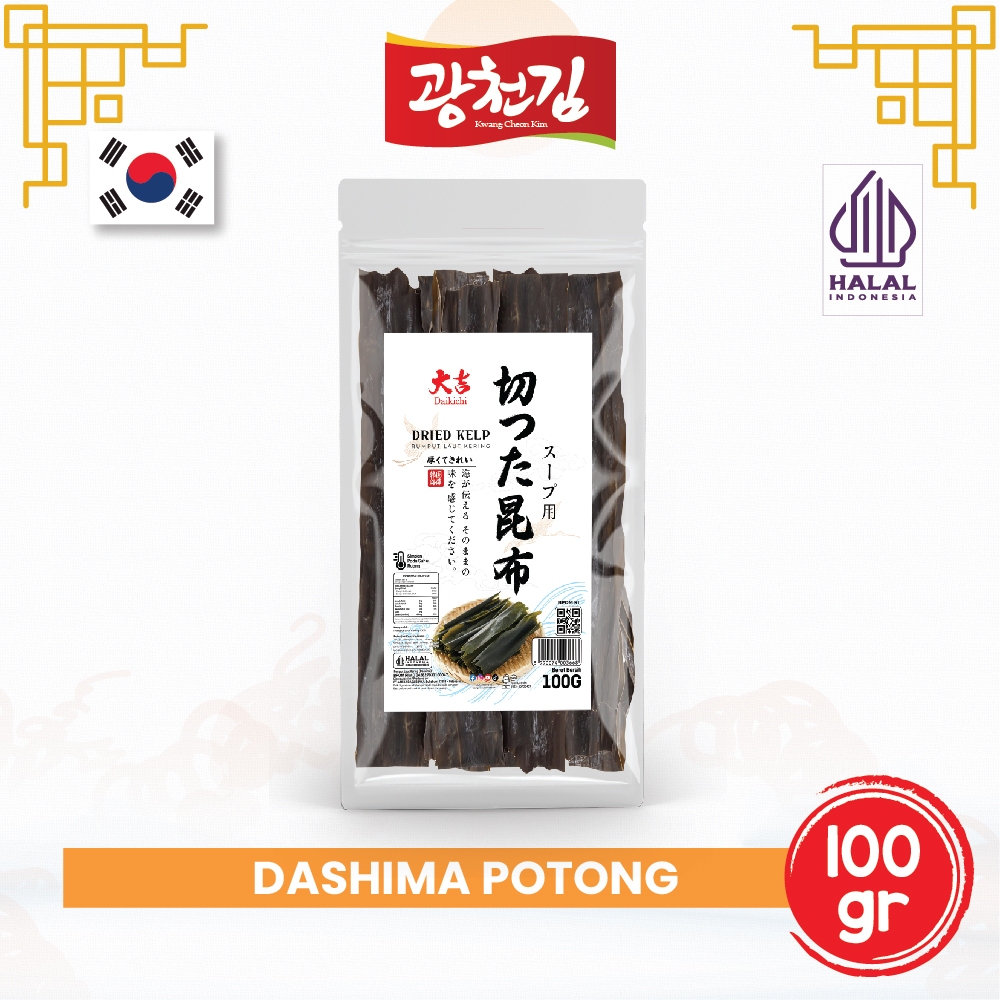 Jual Kombu / Konbu / Dashima Potong/ Kelp Dashi / Rumput Laut Kaldu ...
