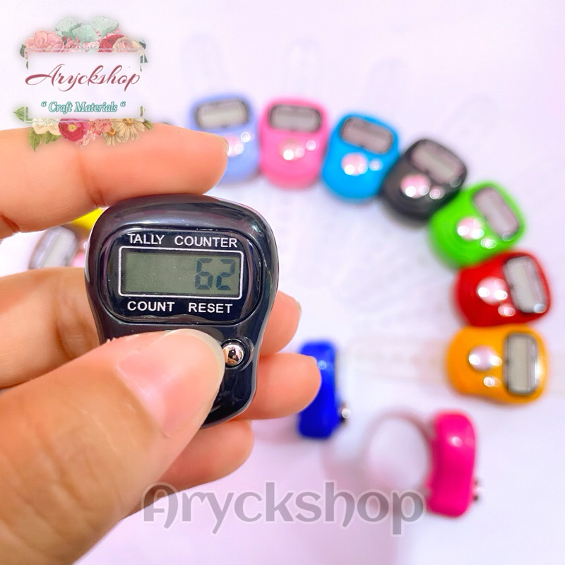 Jual Tasbih Digital Mini SXH Non LED finger counter alat dzikir alat ...