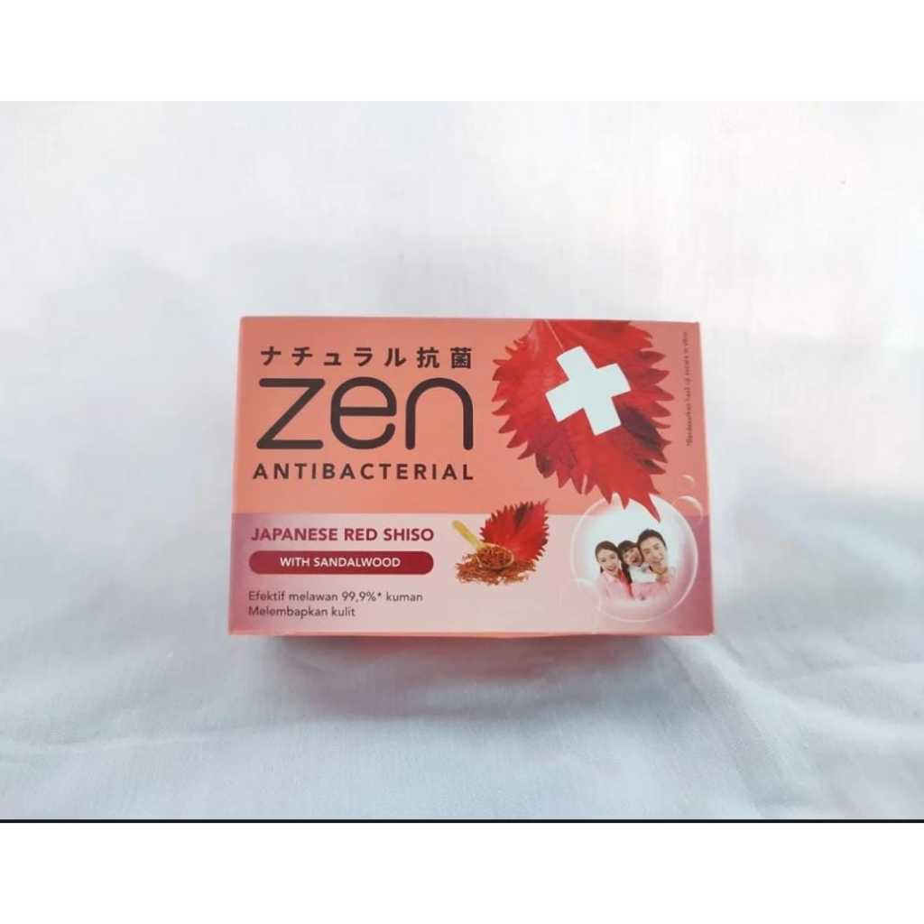 Jual Zen Sabun Batang Red Shiso Sandalwood 100gr | Shopee Indonesia