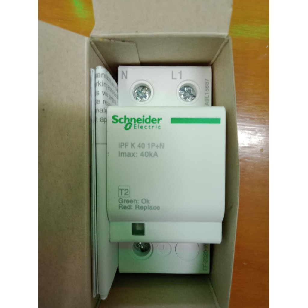 Jual Schneider Acti 9 Surge Arrester PF40 Tipe 2 1P+N A9L15687 | Shopee Indonesia