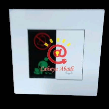 Jual BOSS Inbow Saklar Hotel DND + PCU + Bell B1031BPDM B1031 BPDM ...